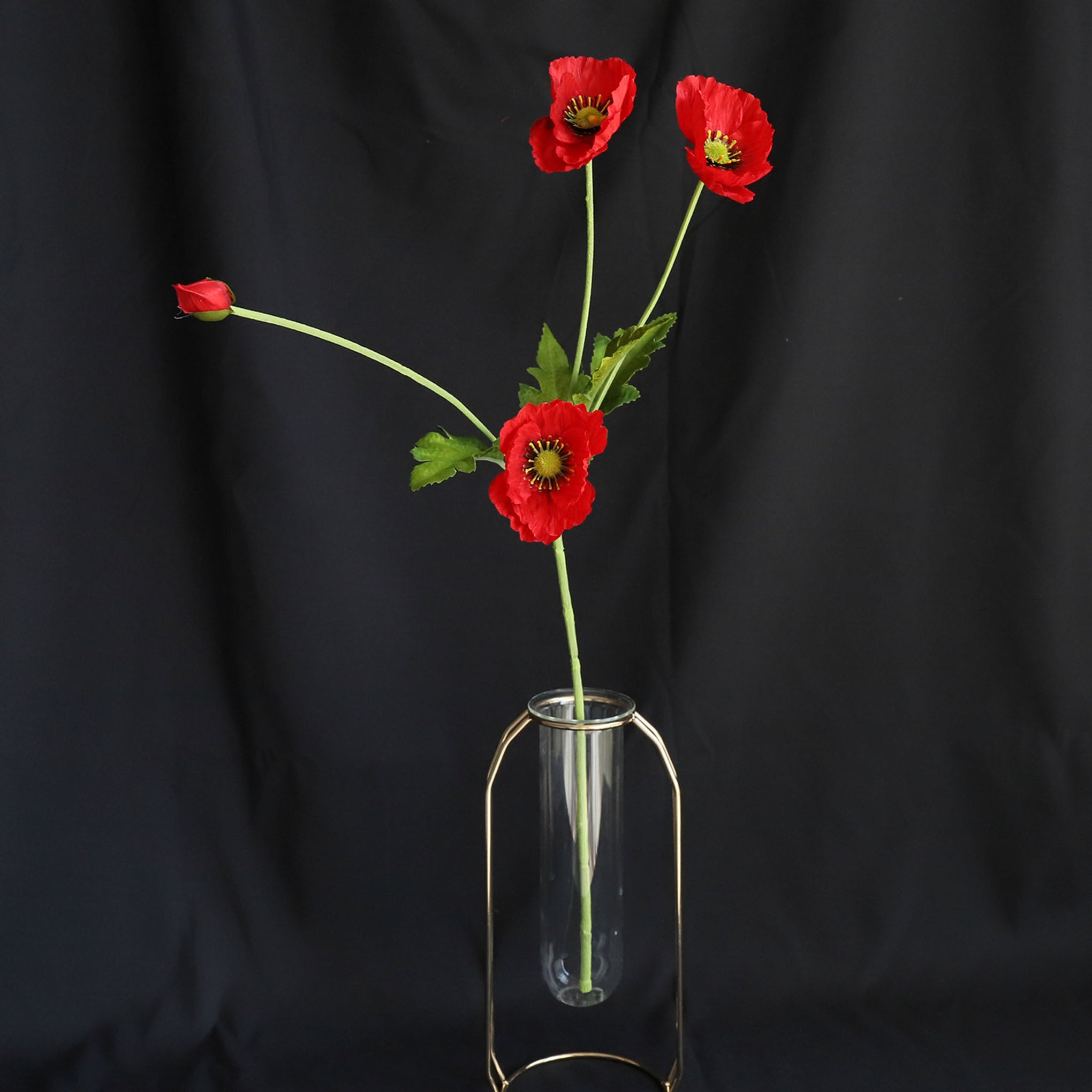 Artificial Poppies Silk Poppy Flowers - VANRINA