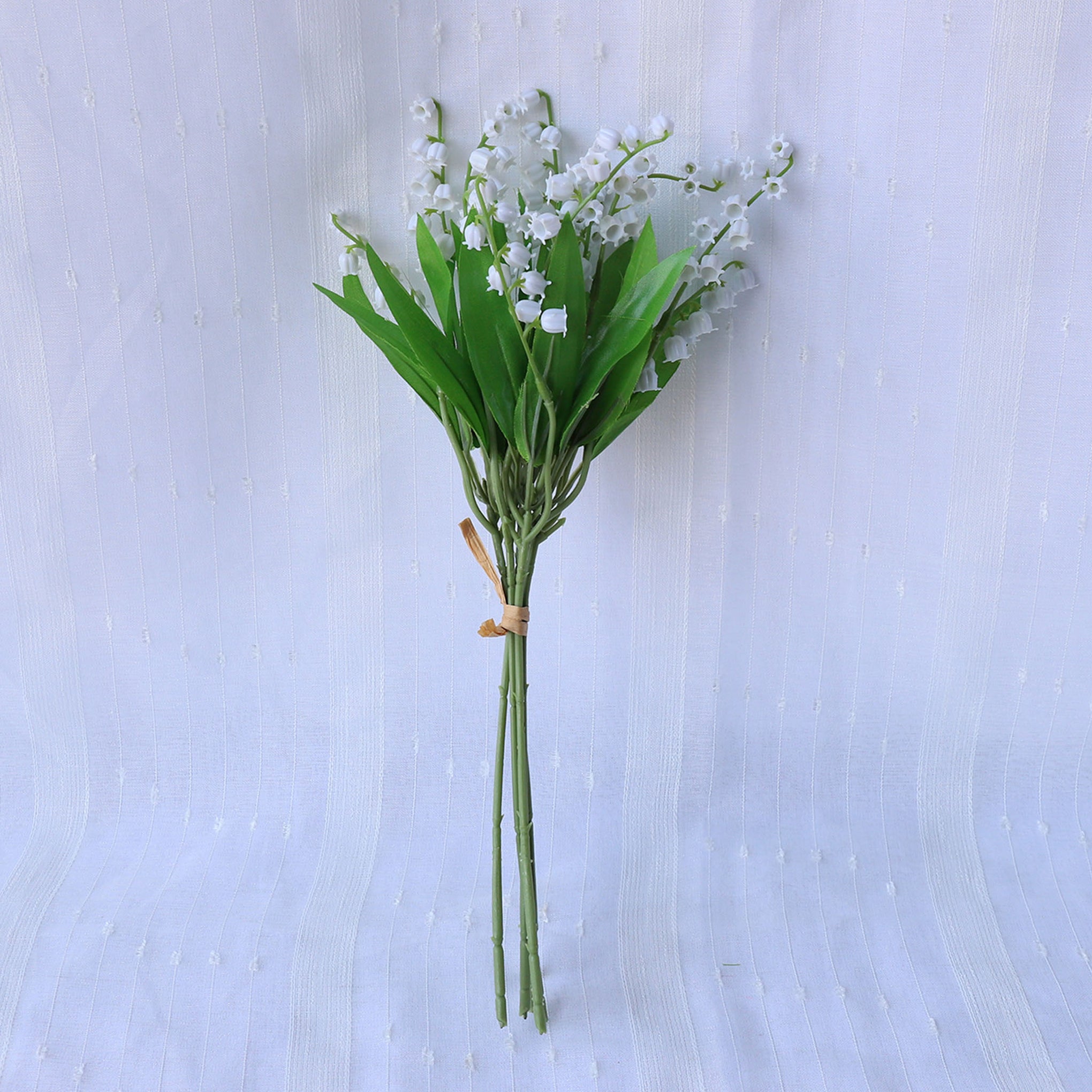 Fake Flowers Realistic White Lily of the valley - VANRINA
