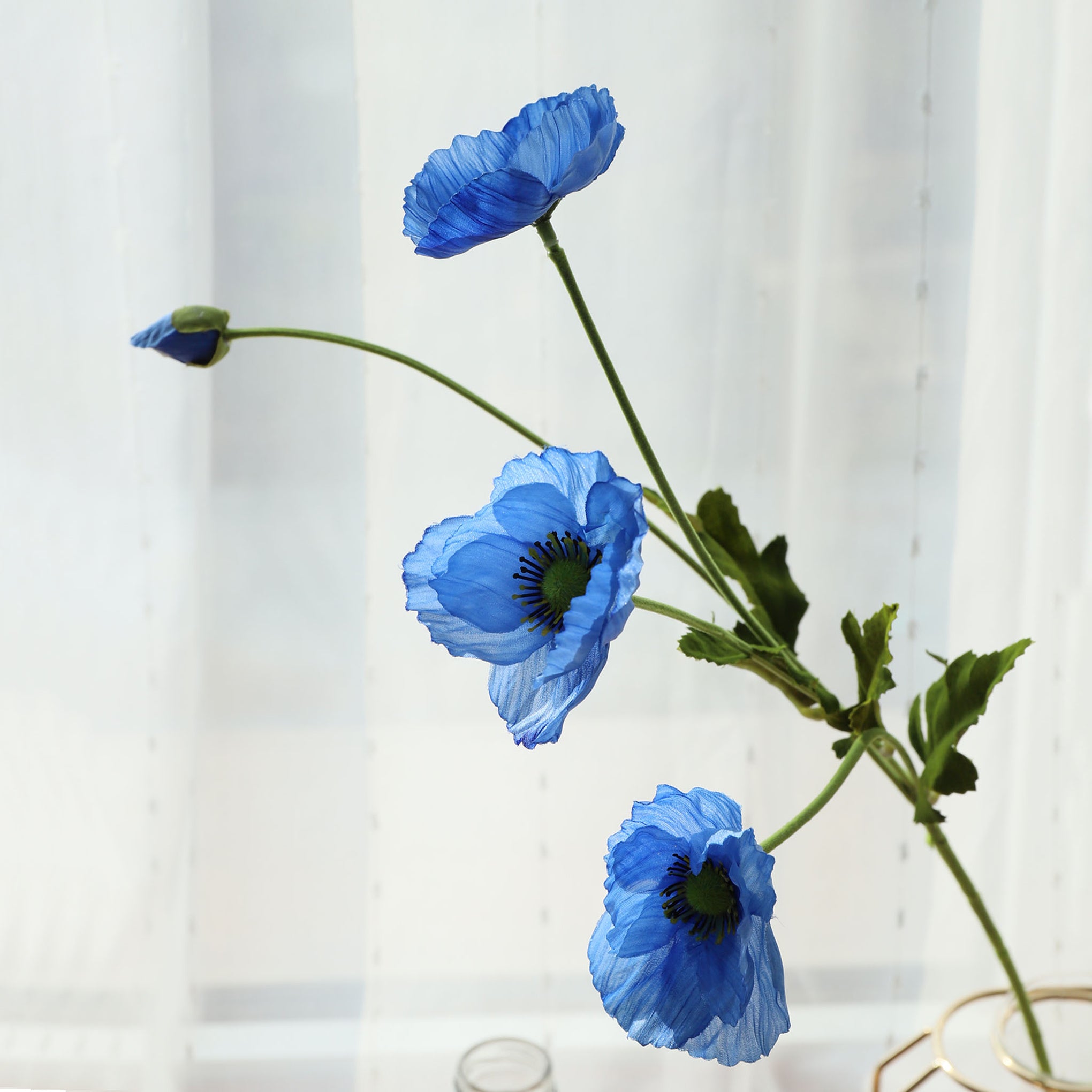 Artificial Poppies Silk Poppy Flowers - VANRINA