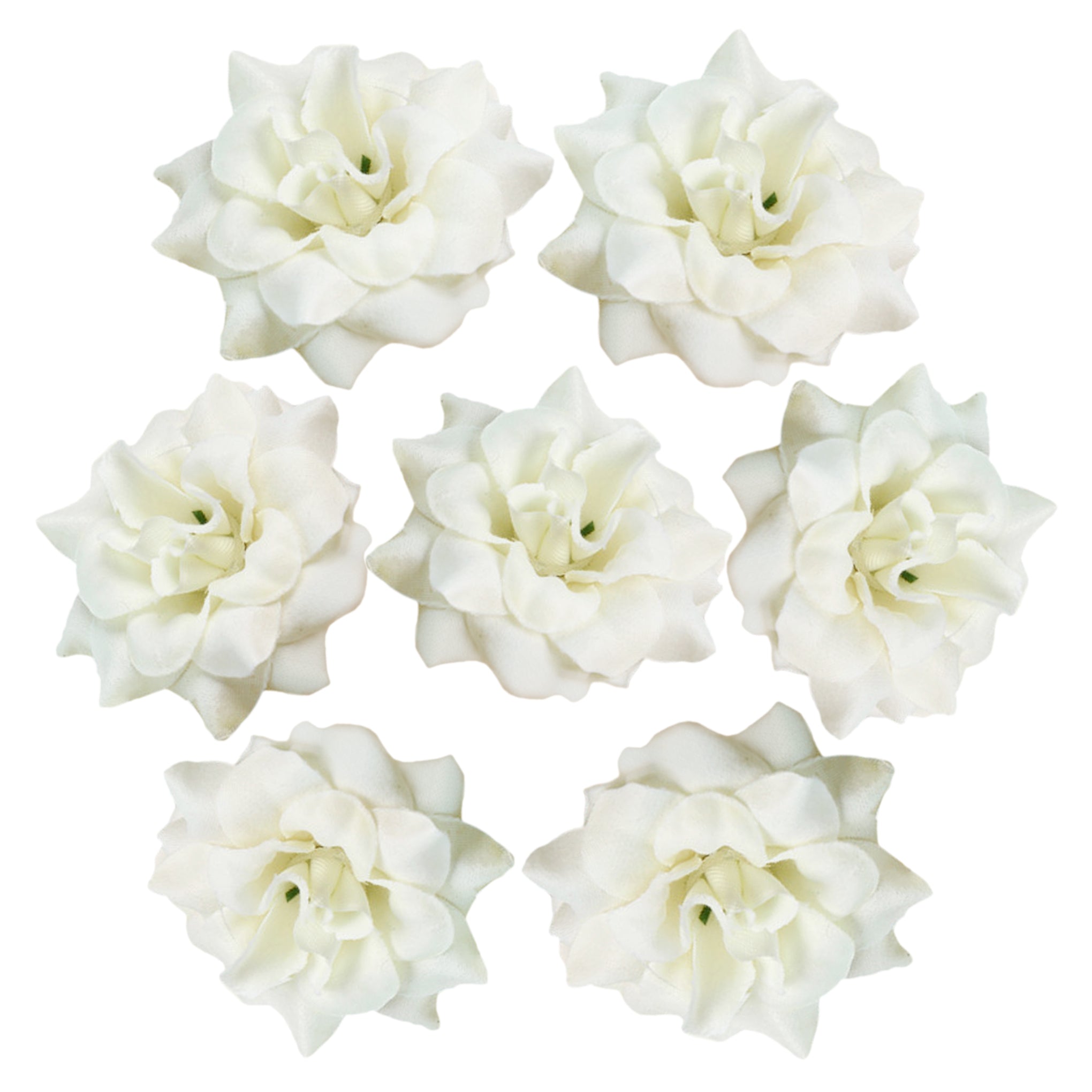 Small Silk Roses Flowers in Bulk Flocking Flowers 100 pcs for Hairpins ...